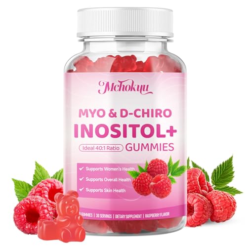 120 count Myo-Inositol gummy supplements