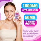 120 count Myo-Inositol gummy supplements