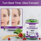 120 count Nicotinamide gummy jar