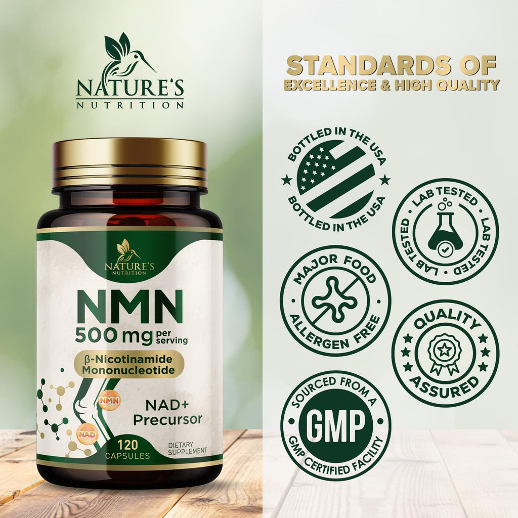 120 count NMN capsules for energy