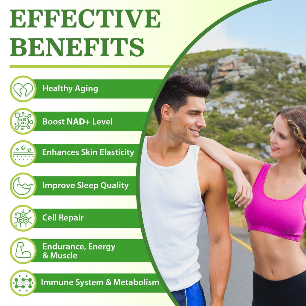 120 count NMN capsules for vitality