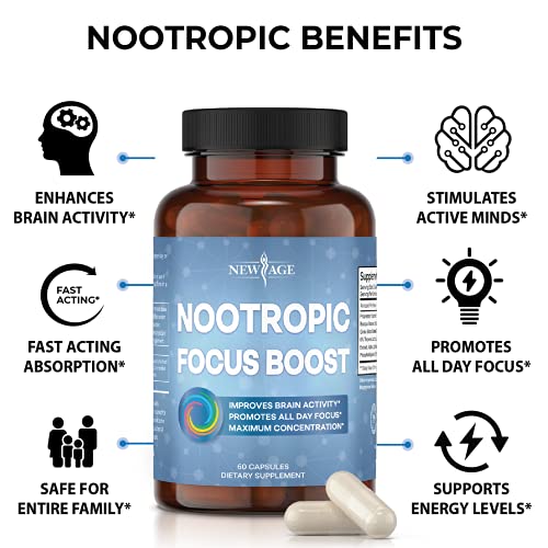 120 count nootropic capsules for daily use