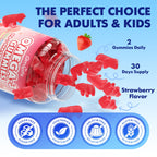 120 count Omega 3 gummies for easy dosing