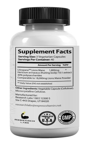 120 count organic mushroom capsules