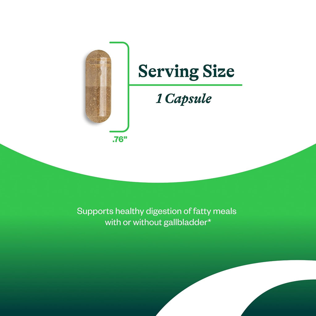 120 count Ox Bile for digestive support