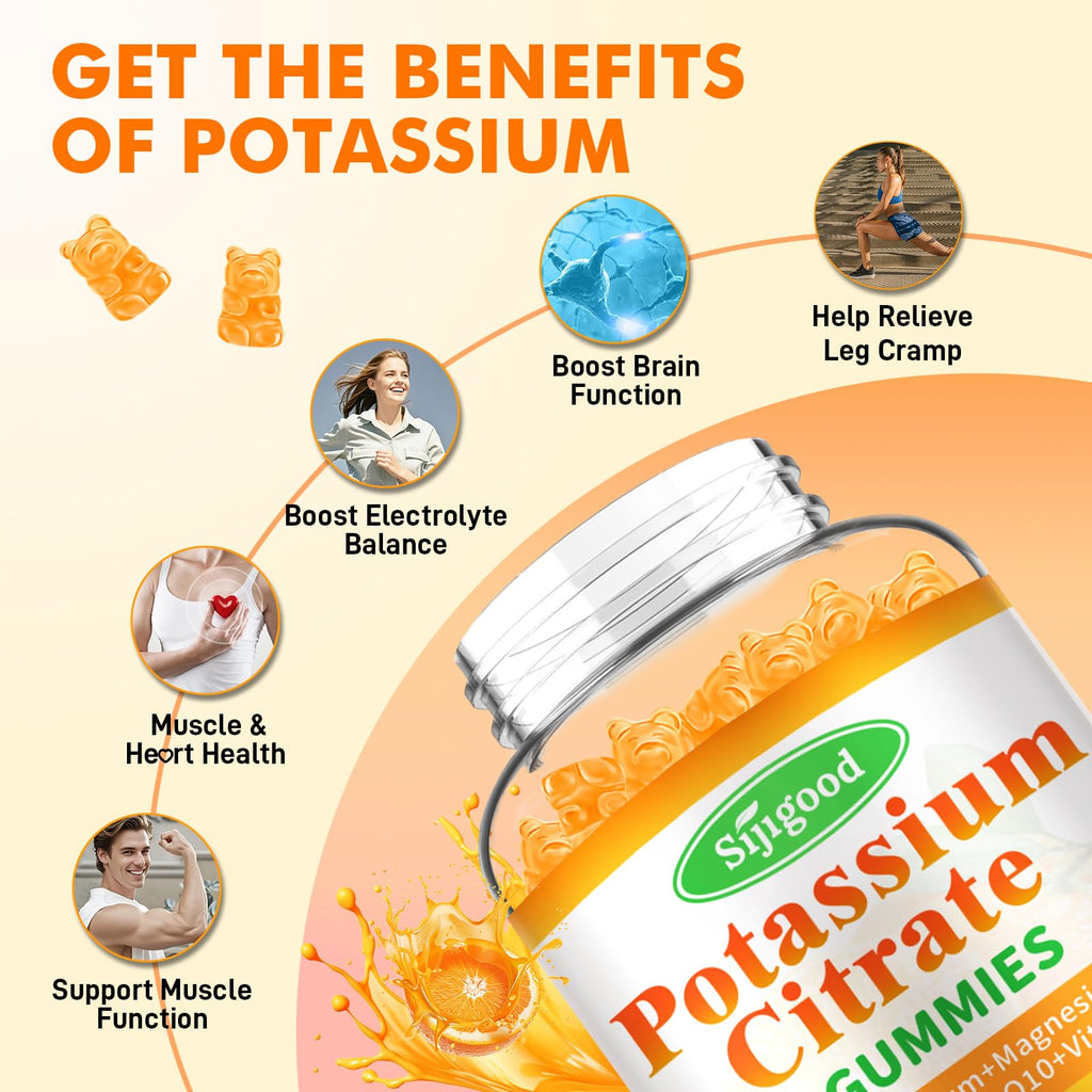 120 count potassium citrate gummies