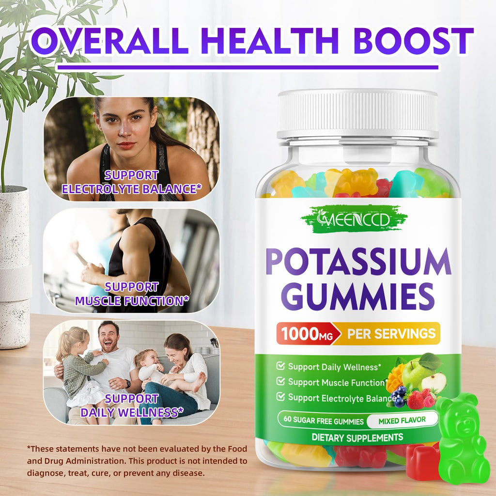 120 count potassium citrate gummies