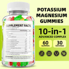 120 count potassium supplement gummies