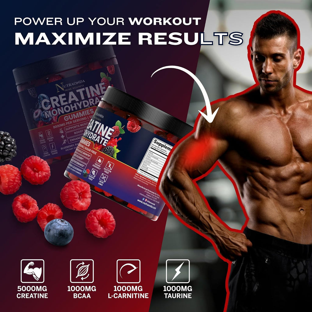 120 count pre-workout gummies pack