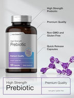 120 count prebiotic supplement capsules