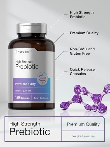 120 count prebiotic supplement capsules