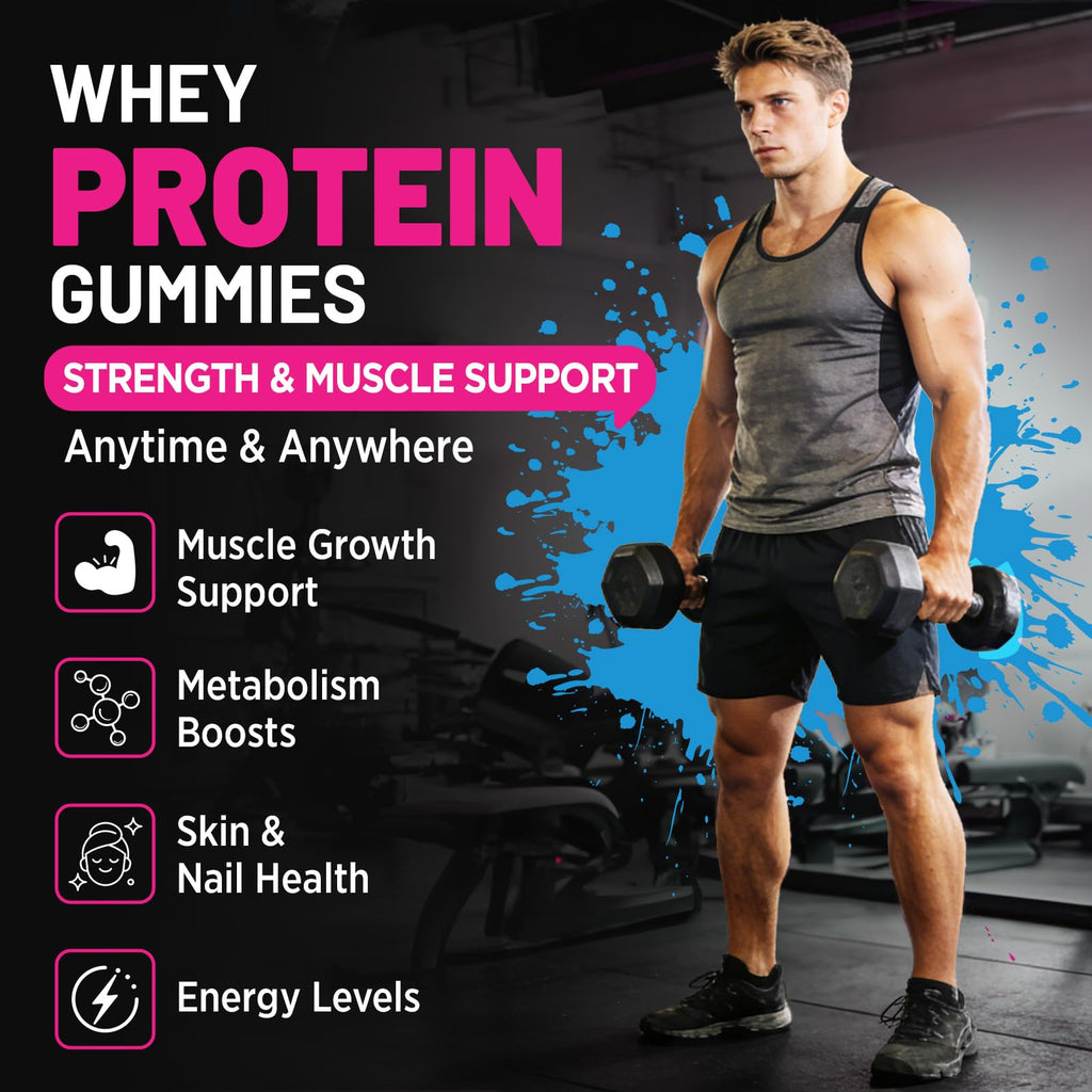 120 count protein gummies for convenient nutrition