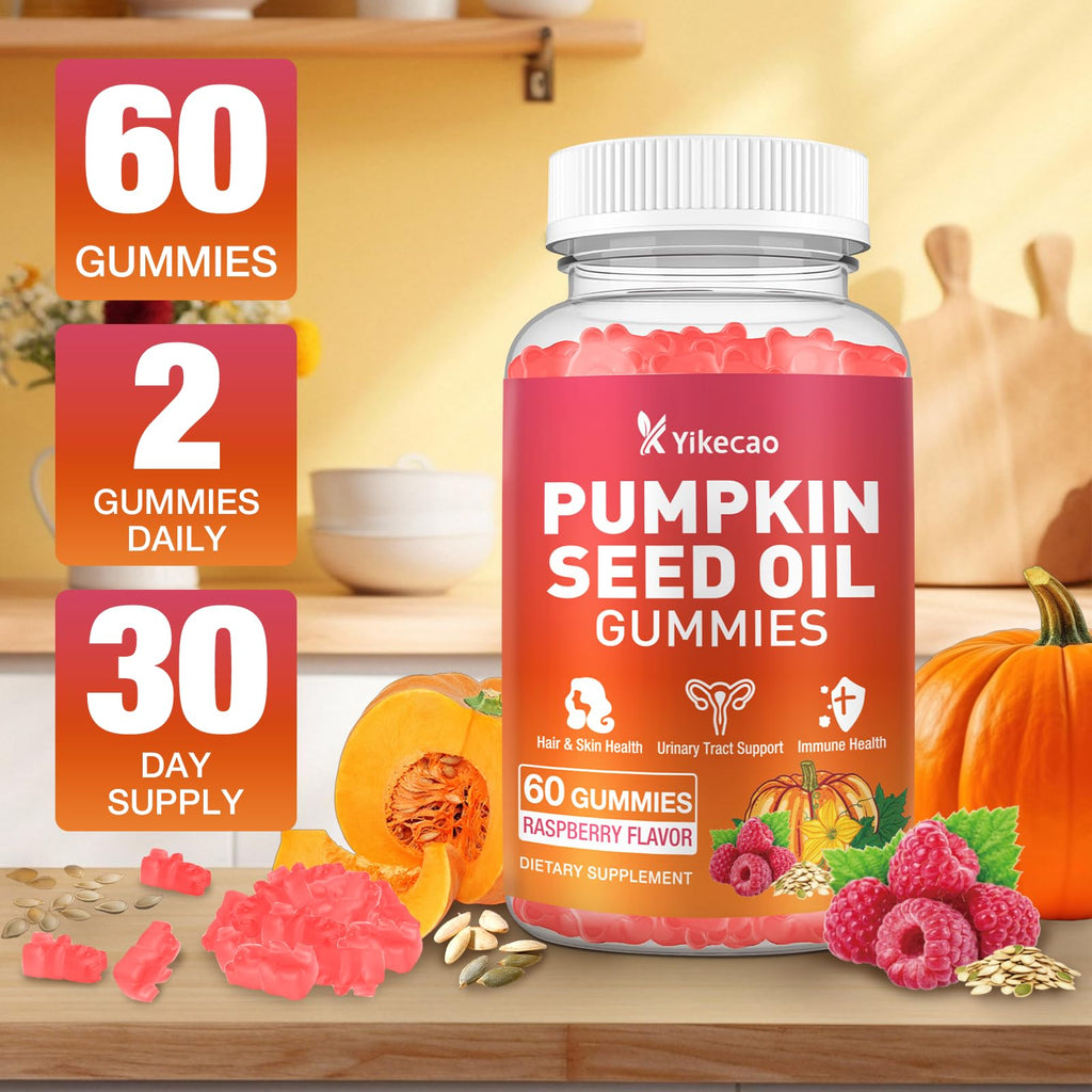 120 count pumpkin seed oil gummies