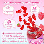 120 count Quercetin gummies for daily use