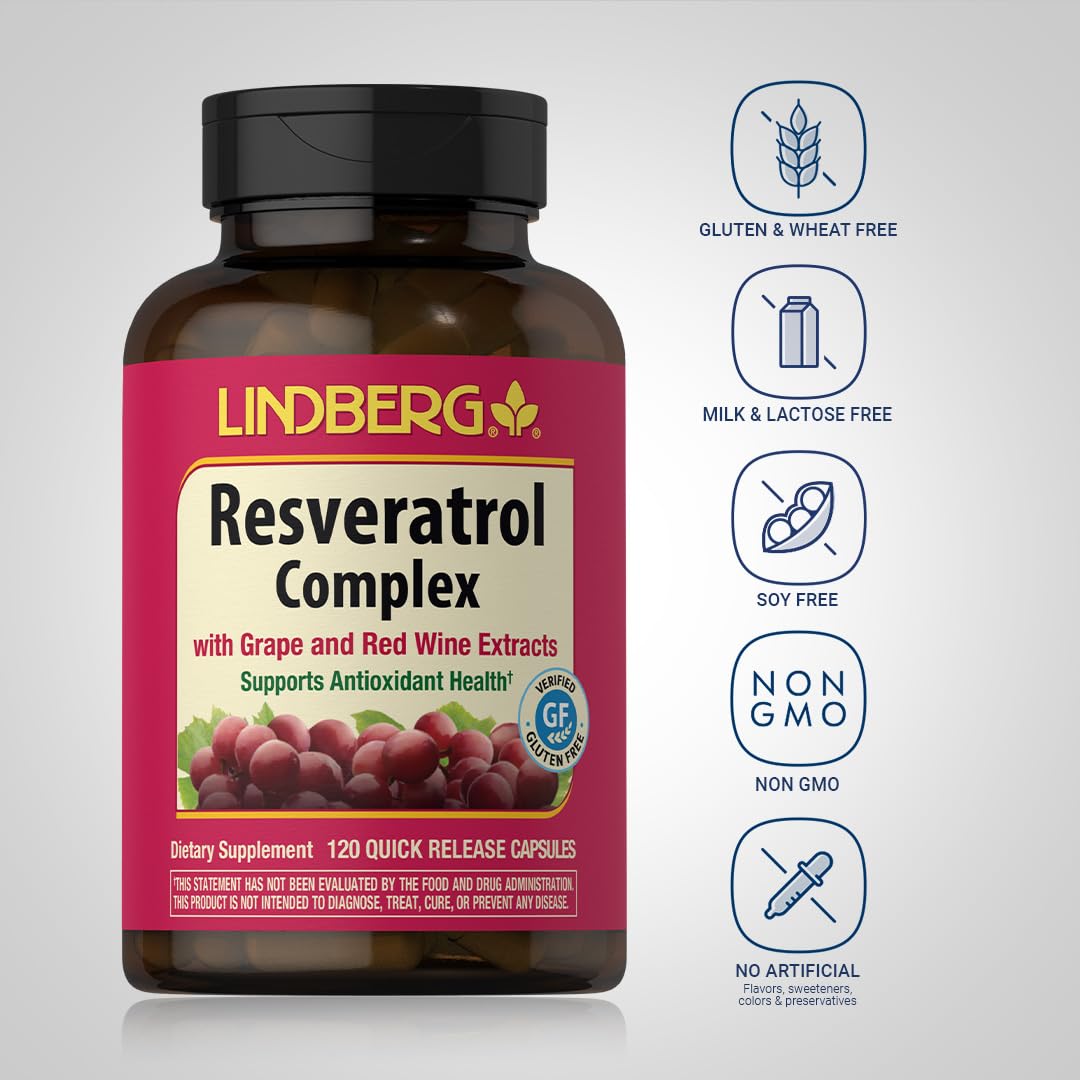 120 count resveratrol capsules