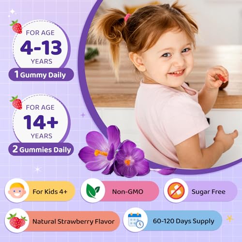 120 count saffron gummies for convenience