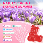 120 count saffron gummies for energy