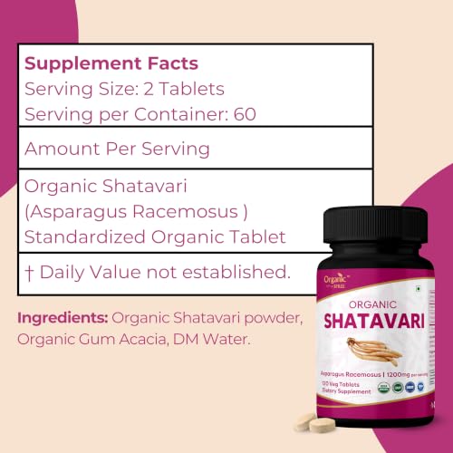120 count Shatavari for daily use