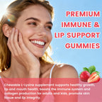 120 count strawberry L-Lysine supplements