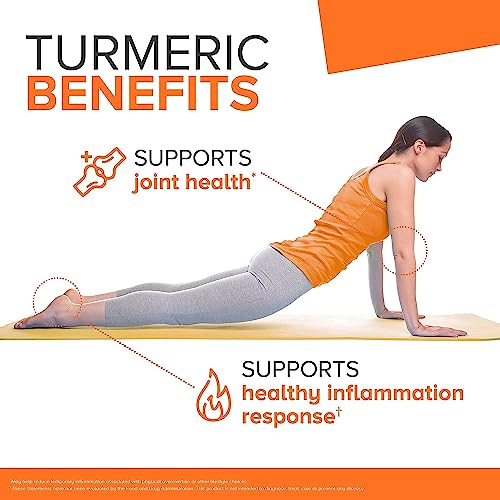 120 count turmeric for long-lasting supply