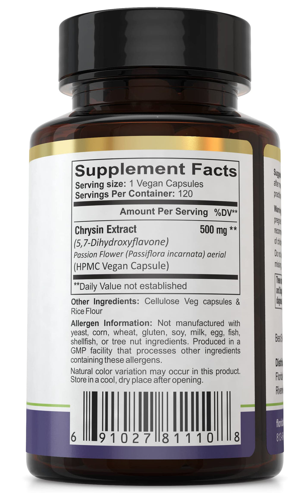 120 count vitamin and mineral capsules