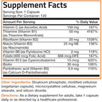 120 count vitamin b complex capsules