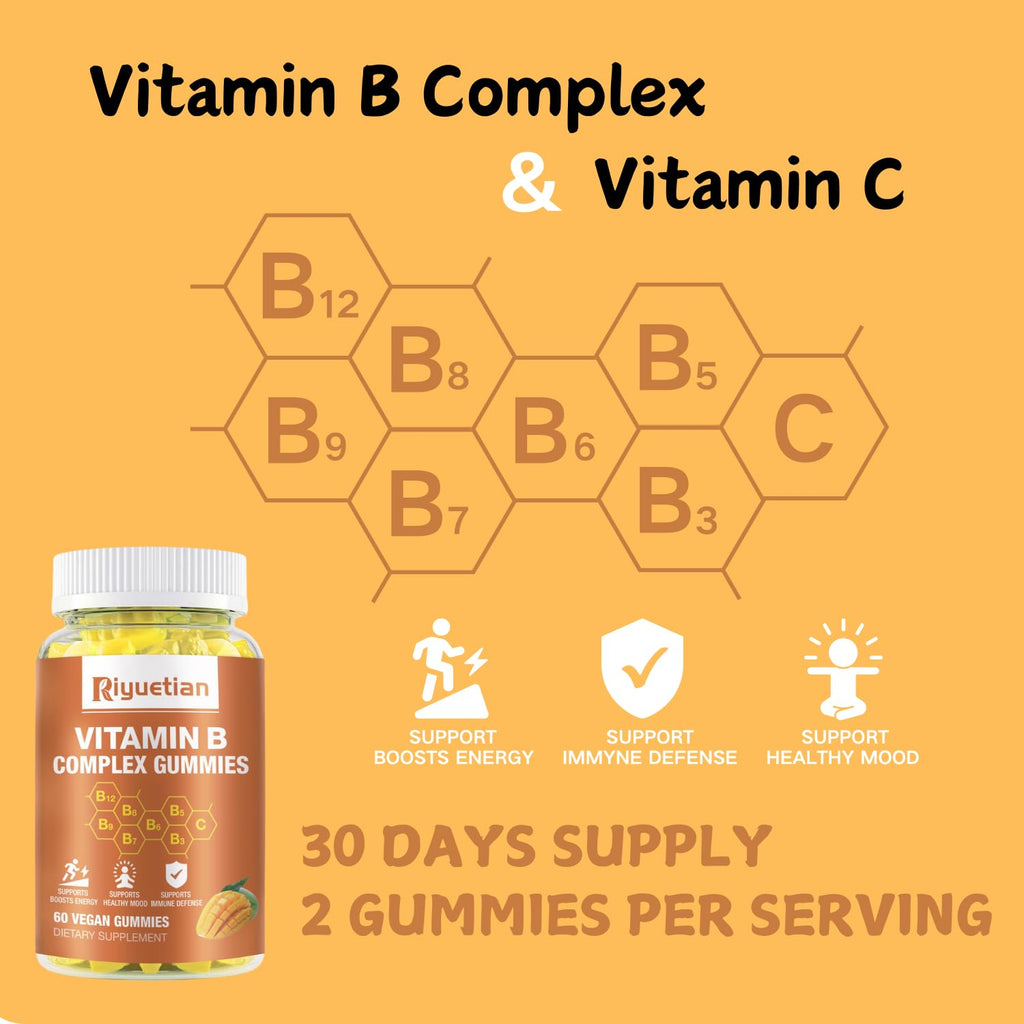 120 count vitamin b complex gummies