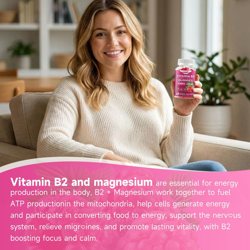 120 count vitamin B2 gummies