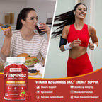 120 count vitamin B2 gummy supplements