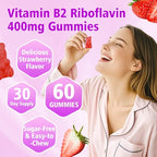 120 count Vitamin B2 gummy vitamins