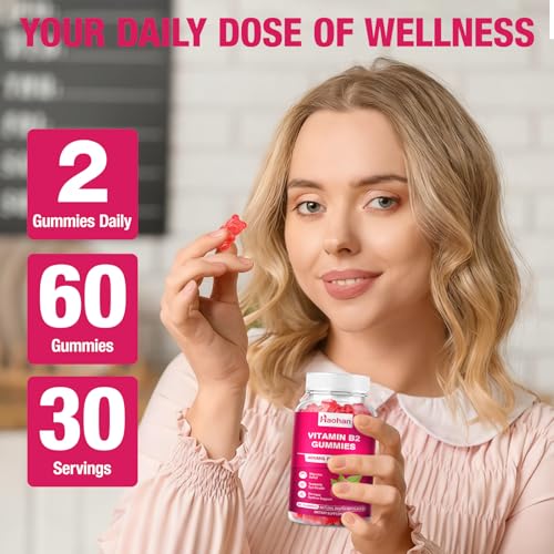 120 count Vitamin B2 gummy vitamins