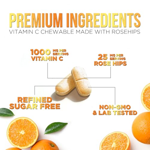 120 count vitamin C chewable tablets