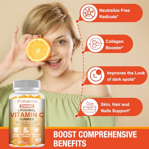 120 count Vitamin C gummies for adults