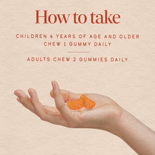 120 count vitamin C gummies for energy