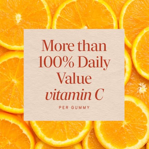 120 count vitamin C gummy bottle