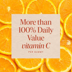 120 count vitamin C gummy bottle