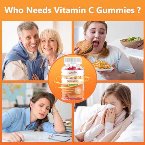 120 count Vitamin C gummy supplements