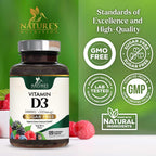 120 count Vitamin D3 chewable tablets