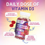 120 count vitamin D3 gummies for convenience