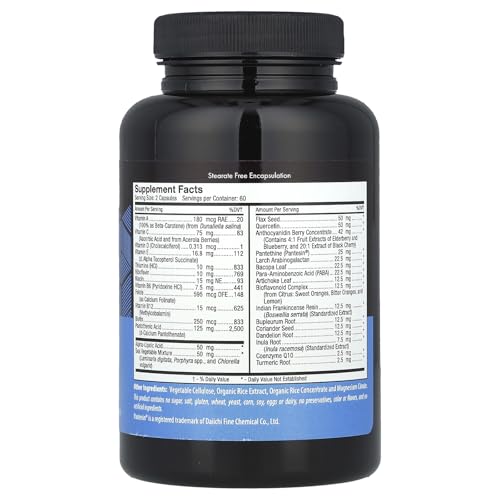 120 count vitamin supplement for energy
