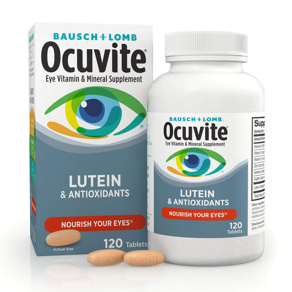 120 count vitamin supplement tablets