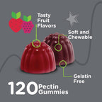 120 count Viteey fiber gummies for kids