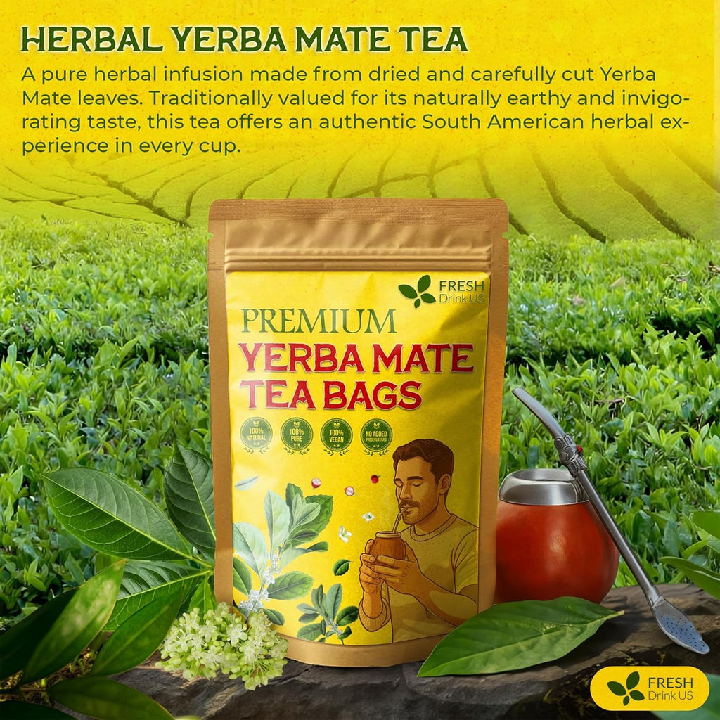 120 count yerba mate tea bags