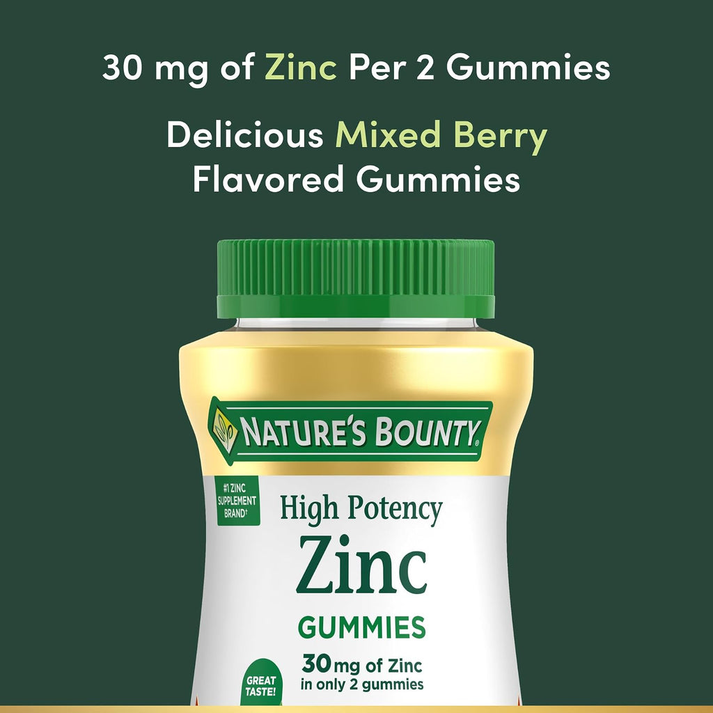 120 count Zinc gummies for adults