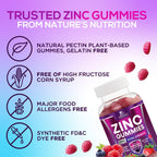 120 count zinc gummies for convenience