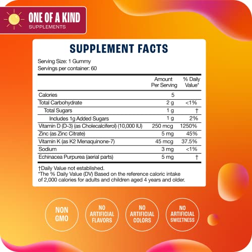 120 day supply of vitamin D3 K2