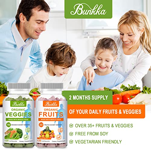 120 fruit and veggie capsules