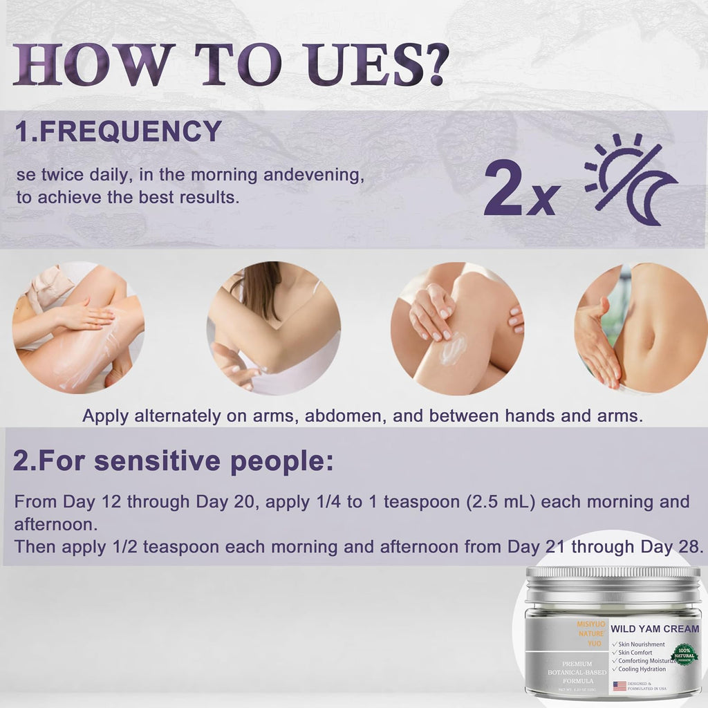 120 g organic cream for women's health