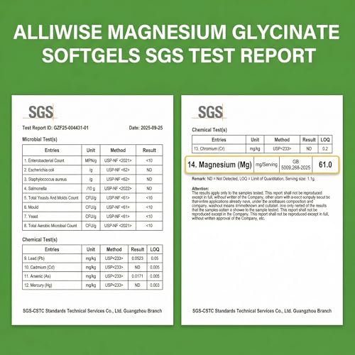 120 gelcaps magnesium glycinate