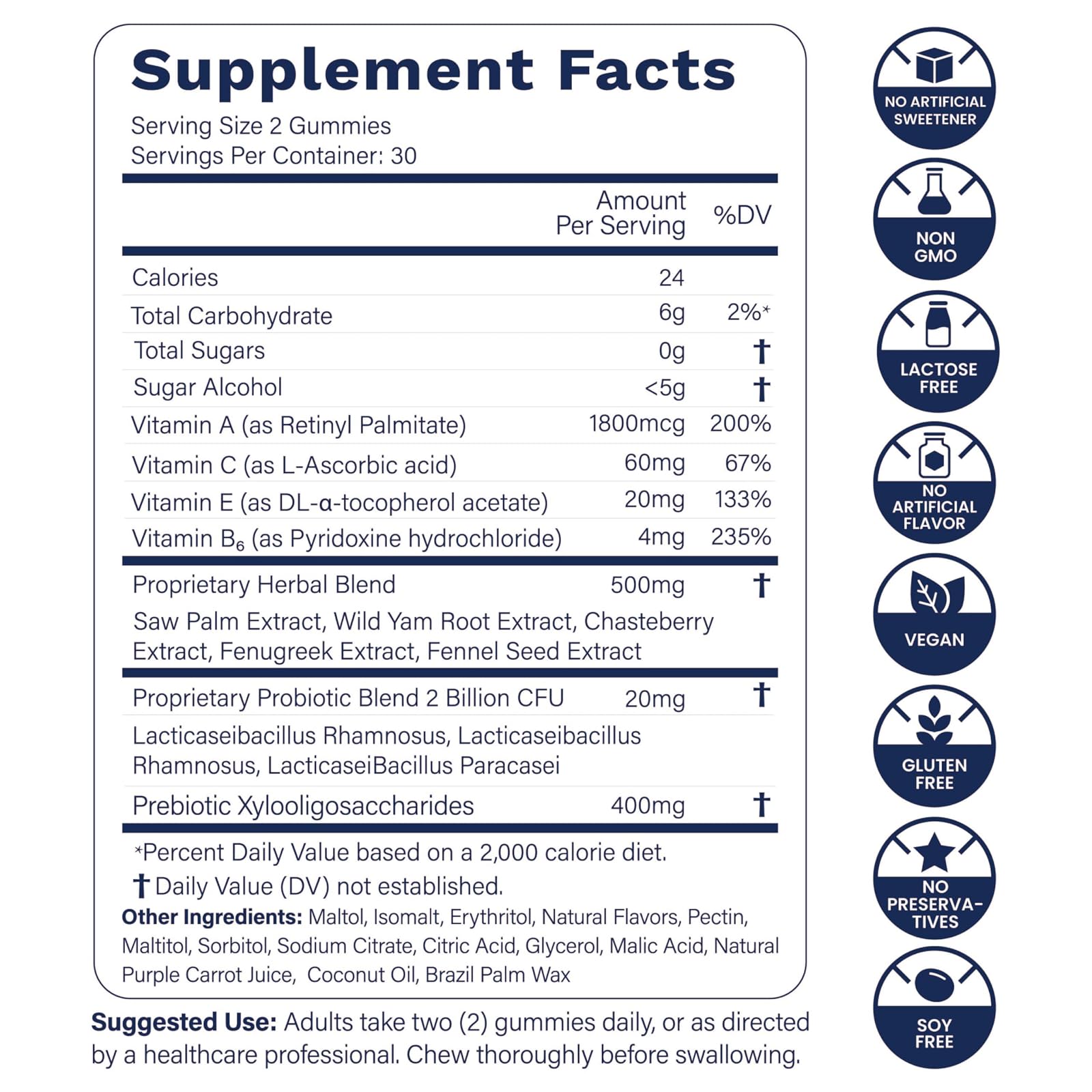 120 gummies for daily nutrition